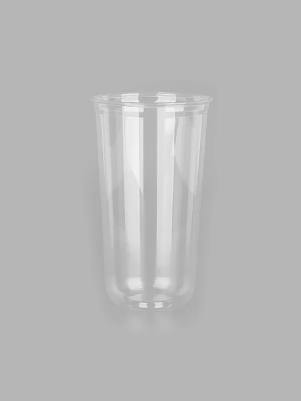 U-Shaped Plastic Cups Wholesale – Custom PET Drink Cups CustoCup